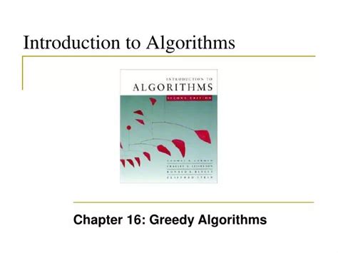 PPT Introduction To Algorithms PowerPoint Presentation Free Download ID 3864729
