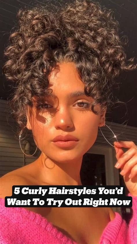 5 Curly Hairstyles Youd Want To Try Out Right Now Artofit