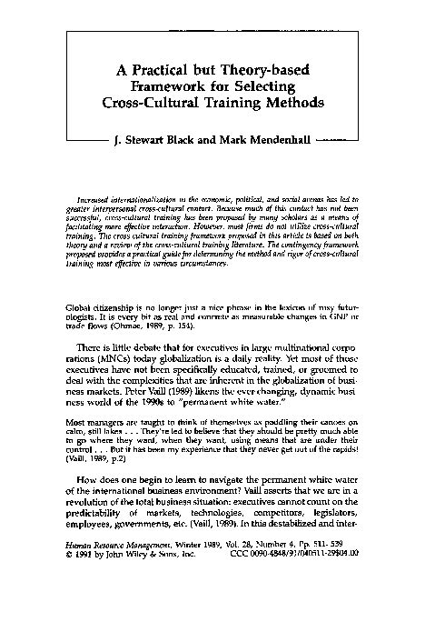 pdf a practical but theory based framework for selecting cross
