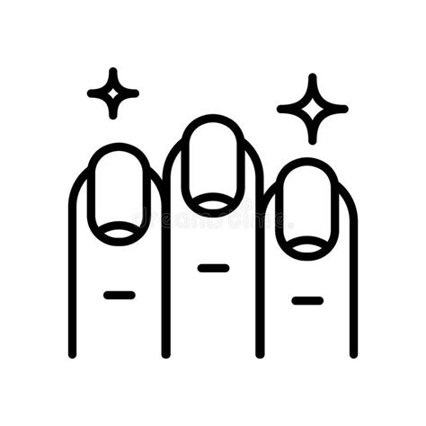 Fingernail Clipart Black And White