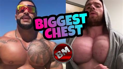 Biggest Chest Bodybuilders 2021 Youtube