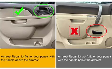 Front Driver Side Armrest Repair With Door Release Handle