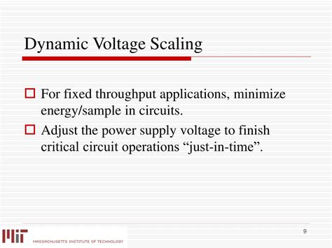 Ppt Low Power Dynamic Voltage Scaling System Powerpoint Presentation