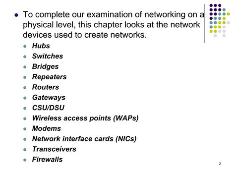 05 Networking Components And Devices Ppt
