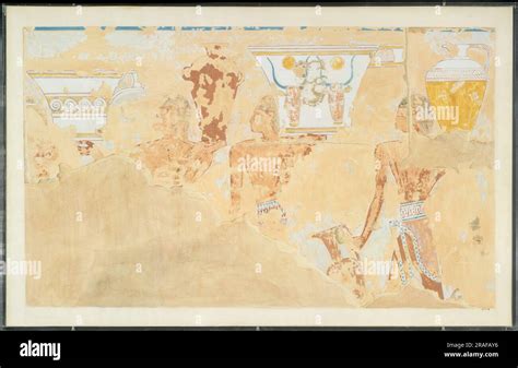 Fragmentary Scene Of Foreigners Tomb Of Senenmut 1458 Bc By Ancient