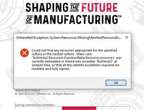 Resources Error Mastercam C Hook NET Hook And VBScript Development EMastercam Com