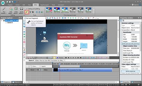 let s cut video in vsdc free video editor