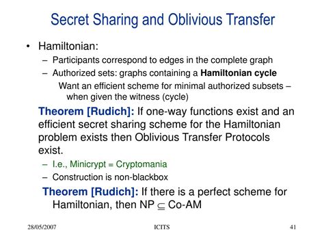 Ppt Linear Nonlinear And Weakly Private Secret Sharing Schemes Powerpoint Presentation Id