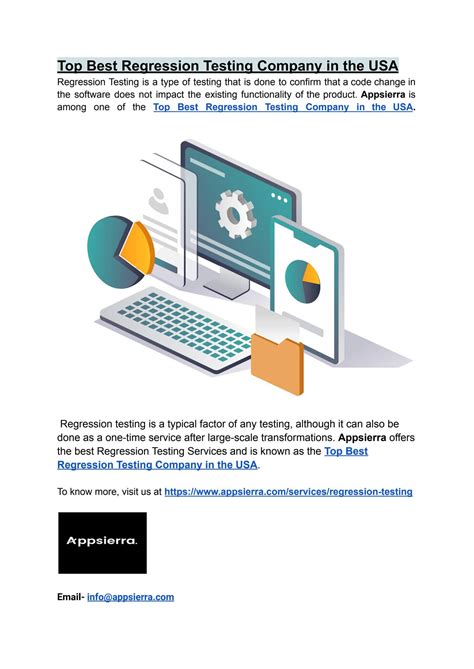 Top Best Regression Testing Company In The Usa By Appsierra 22 Issuu