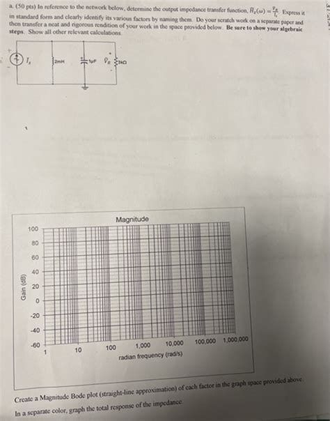 Solved In Reference To The Network Below Determine The
