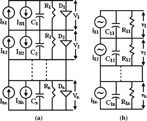 Equivalent Circuit Model For A Dc And B Ac Analysis Of The Soa