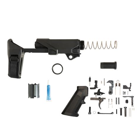 Sb Tactical Hbpdw Ar Brace 556 300blk Buffer Spring Short Buffer Brace System Lower Parts Kit
