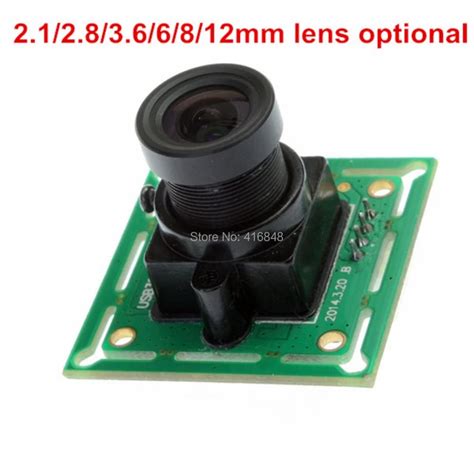 2 8mm Lens 640X480 VGA Usb Camera Module 32 32mm Mini PCB Board MJPEG 60fps 30fps UVC OV7725