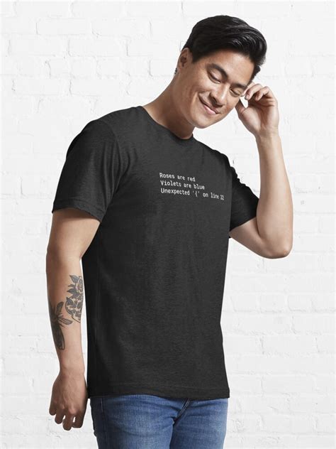 Syntax Error Poem T Shirt For Sale By Itsmarsu Redbubble Roses T Shirts Red T Shirts
