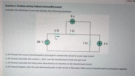 Solved Time Lef Question 2 Problem Solving Upload