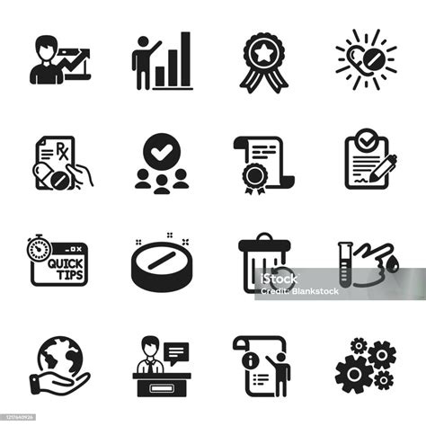 Rfp 복구 휴지통 그래프 차트와 같은 과학 아이콘 집합입니다 벡터 건강관리와 의술에 대한 스톡 벡터 아트 및 기타 이미지 건강관리와 의술 경영자 공학 Istock