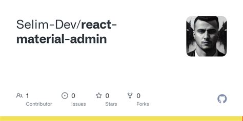 GitHub Selim Dev React Material Admin