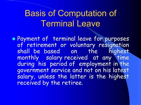 Leave Computation Pdf