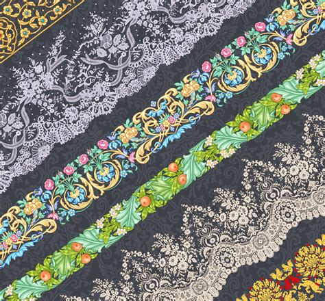 로판 장식 브러쉬와 패턴 텀블벅 크리에이터를 위한 크라우드펀딩