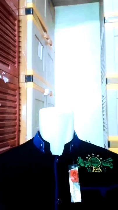 Jasko Nu Bordir Terbaru Koko Lebaran 2024 Model Lis Polos Logo Nu Bahan Tebal Dan Lembut Murah