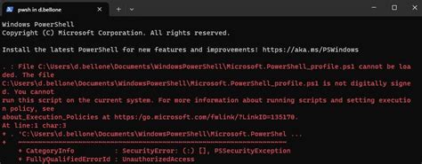 Using Ohmyposh And Cascadiacode Elevating Powershell And Integrating With Git In Windows