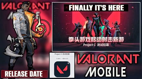 Valorant Mobile First Beta Project C Officially Here Valorant Mobile