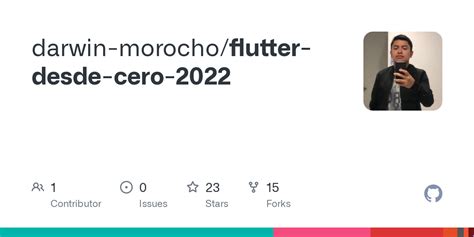 GitHub Darwin Morocho Flutter Desde Cero