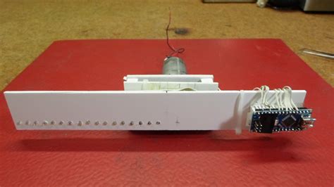 analog style led pov clock with arduino nano 4 steps instructables