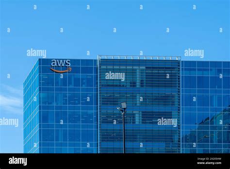 Aws Amazon Web Services Office In Houston Texas USA Stock Photo Alamy