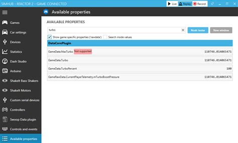 Porsche Cup Turbo Or Not Turbo · Issue 1227 · Shwoteversimhub · Github