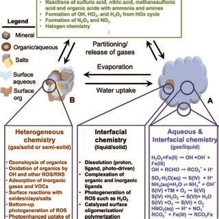 Schematic Diagram Of Reactions And Processes That Highlight Chemical Download Scientific