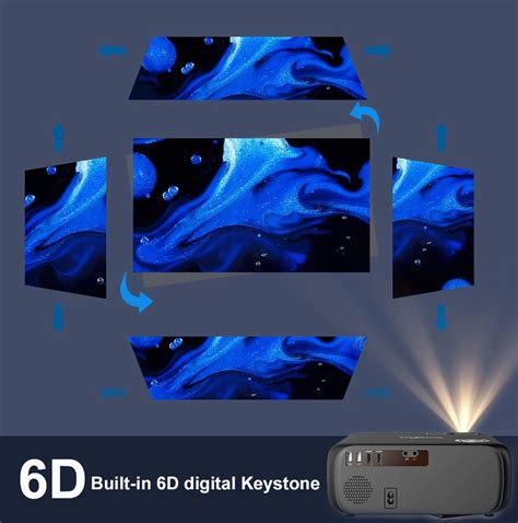 ThundeaL Full HD Projector 1080P WiFi LED Video Proyector TD97 Home ...