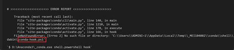 Anaconda Powershell Prompt Fails To Activate Conda Conda 4711