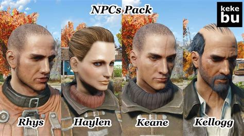 Npc美化 おすすめmod順 Fallout4 Mod データベース