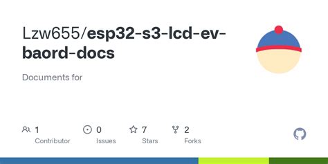 GitHub Lzw Esp S Lcd Ev Baord Docs Documents For
