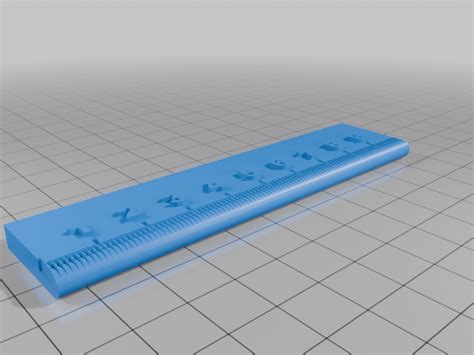 100mm Ruler Tinkercad Tutorial By Jaygundy Download Free Stl Model