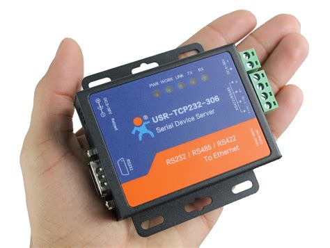 Conversor RS RS RS para Ethernet TCP IP USR TCP Acessórios Usinainfo