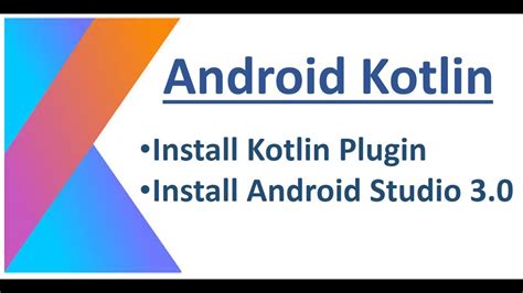 Android Kotlin Install Kotlin Plugin Android Studio YouTube