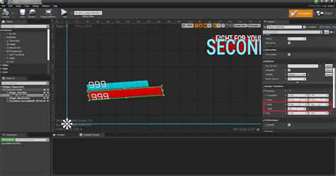 Unreal Engine Tips How To Create Slanted Health Bars