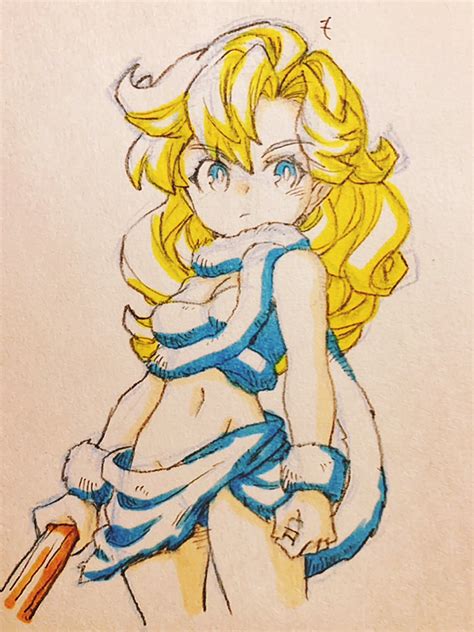Ayla Chrono Trigger Drawn By Motoko Taom Danbooru