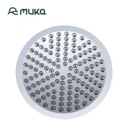 Round Chrome Overhead Rain Shower Head Showerhead Rain Shower