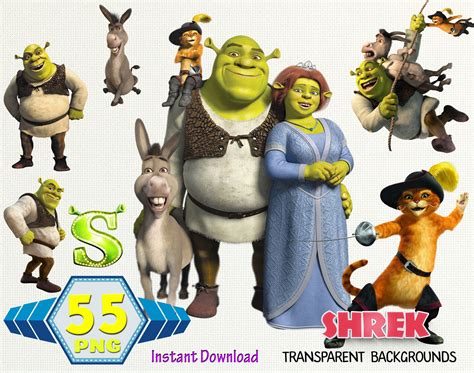 Shrek Clipart 48 Koleksi Gambar