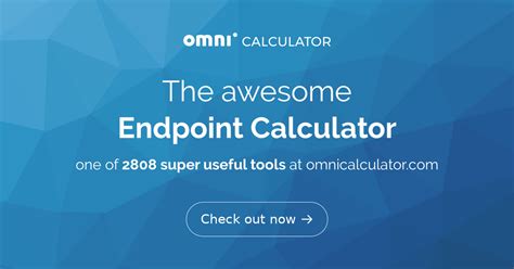 Endpoint Calculator
