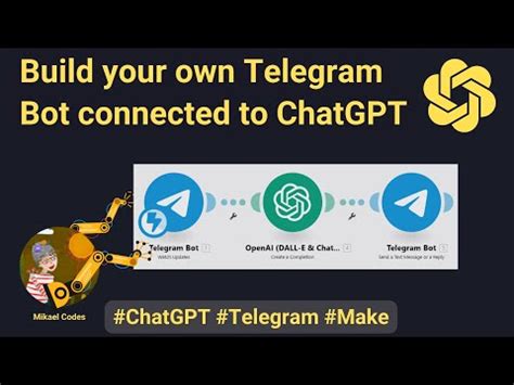 How to connect Telegram and ChatGPT, ChatGPT Telegram Bot on Python (OpenAI), [ep.2] ChatGPT로 ...