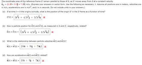 the coordinate axes of the reference frame s remain