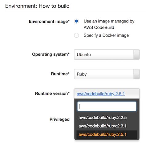 Setting Up A Rails Build On Aws Codebuild Jon Bake