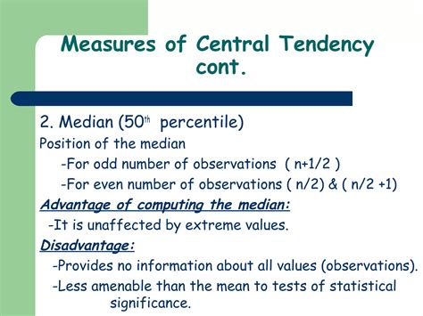 Stat3 Central Tendency And Dispersion Ppt
