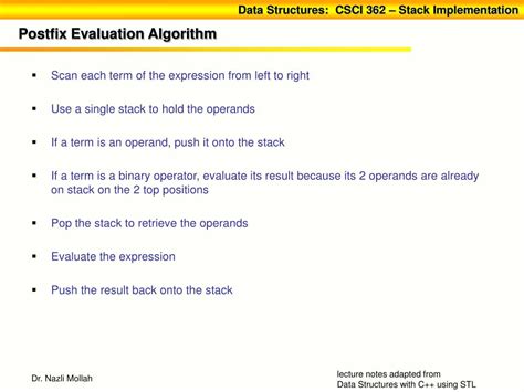 Ppt Stack Implementation Powerpoint Presentation Free Download Id6063167