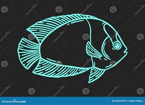 Fish Sketch Hand Drawn Illustration Stock Vector Illustration Of Fish Sketch Hand Drawn Illustration Stock Vector Illustration Of