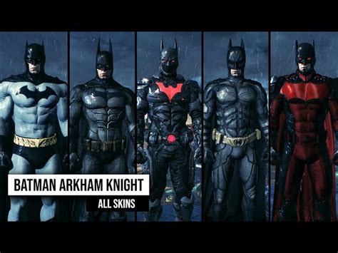 Batman Arkham City Batman Skins